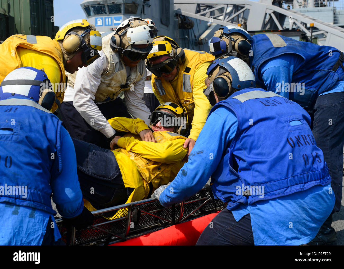 Stretcher Bearer Training High Resolution Stock Photography and Images ...