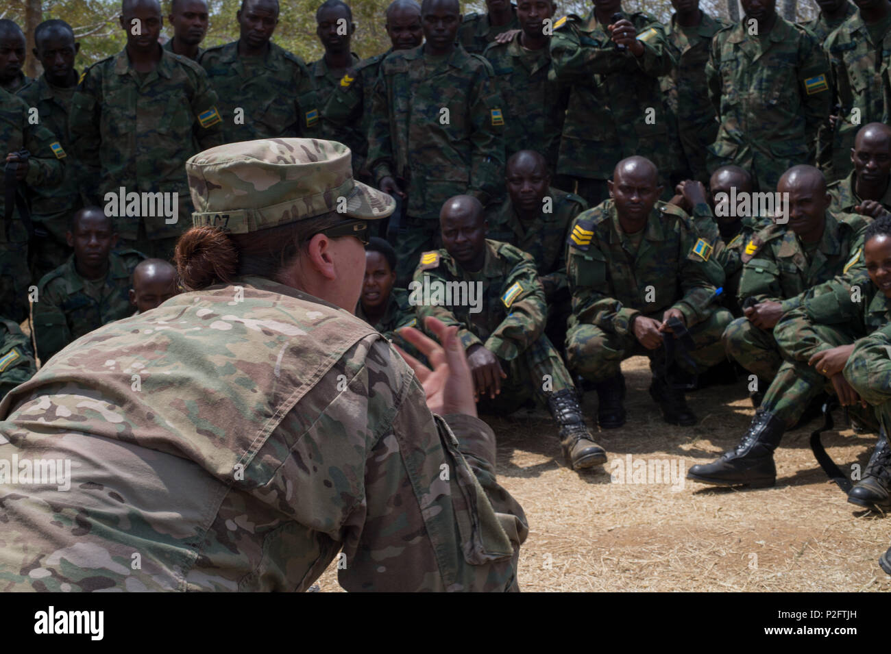 U.S. Army Sgt. Isabella Kulacz, 1st Battalion, 124th Infantry Regiment ...
