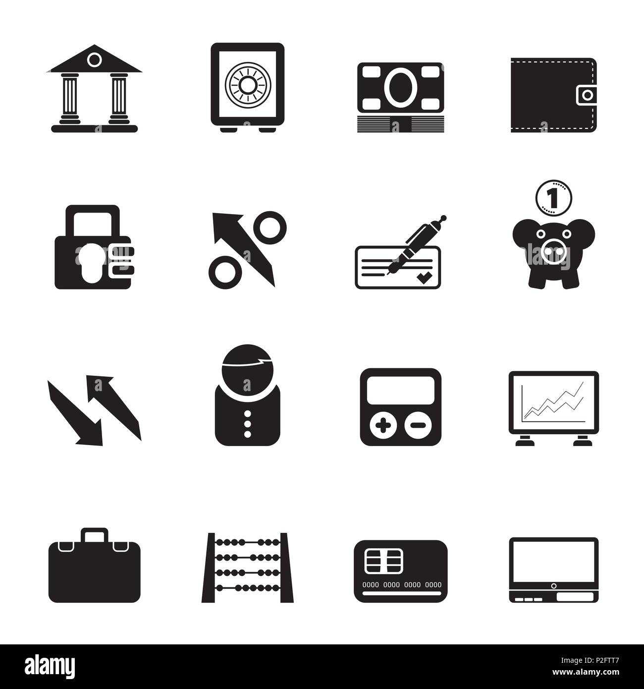 Silhouette bank cheque hi-res stock photography and images - Alamy