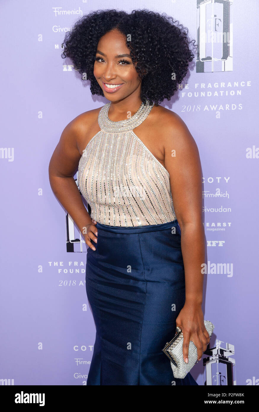 New York, NY - June 12, 2018: Tiff Benson attends 2018 Fragrance ...