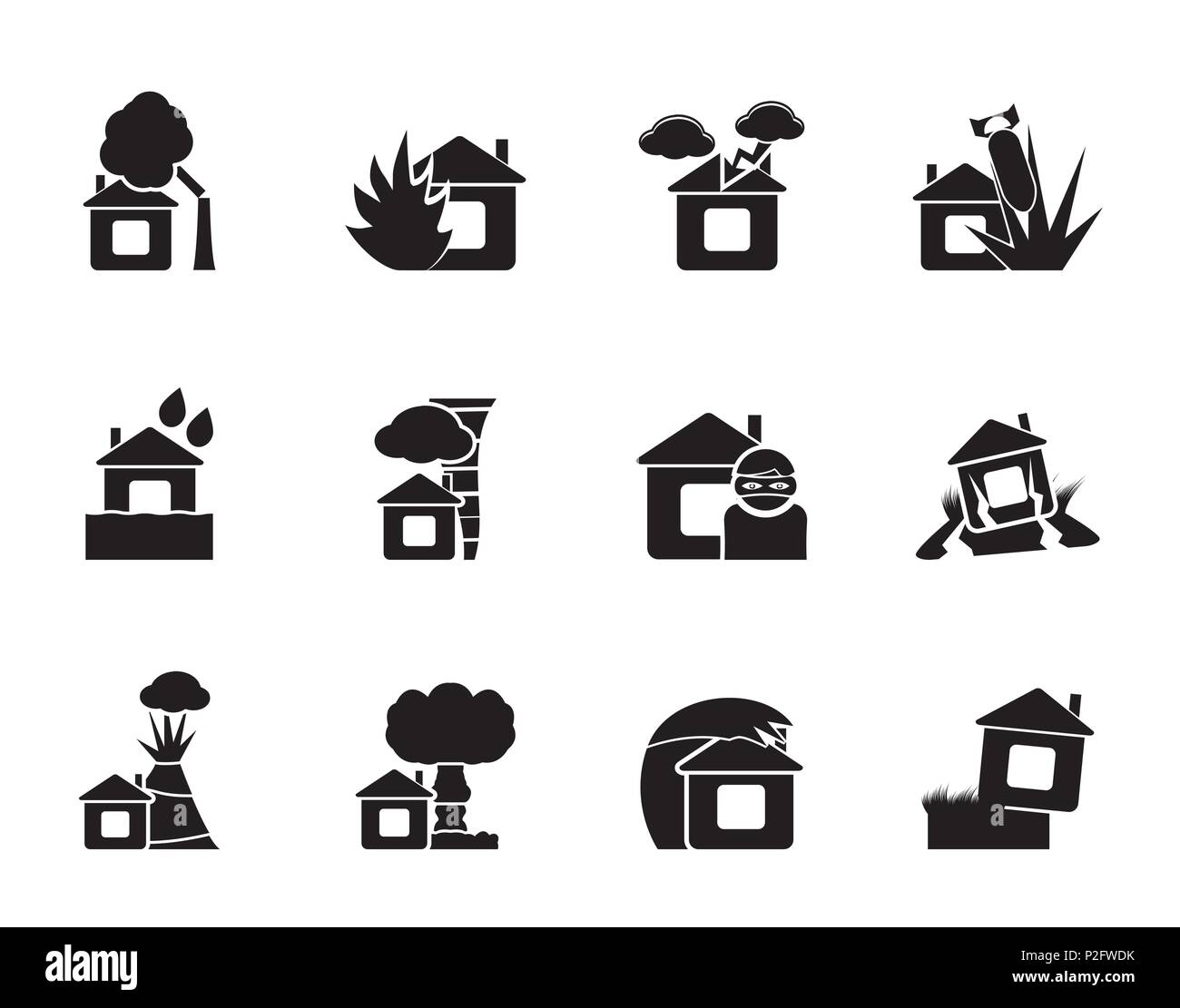 Risk icon hi-res stock photography and images - Alamy