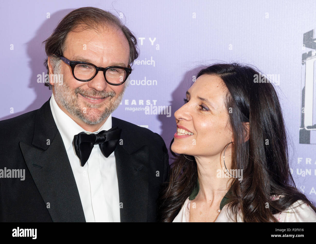New York, NY - June 12, 2018: Nicolas Mirzayantz and Princess Alexandra ...