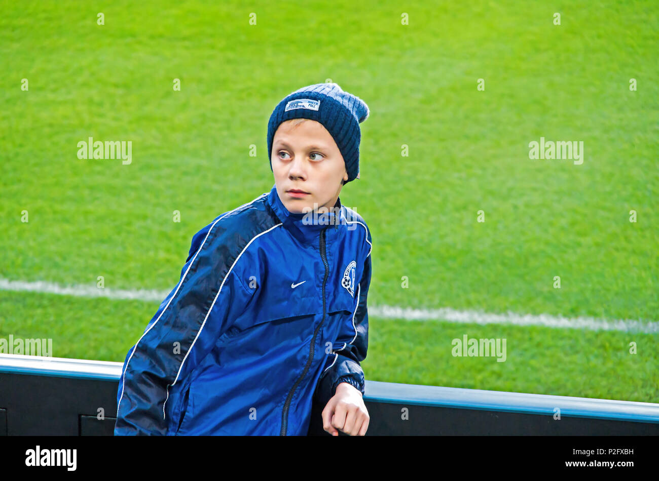 Dnipro, Ukraine - October 12, 2013: Celebrating anniversary of ...