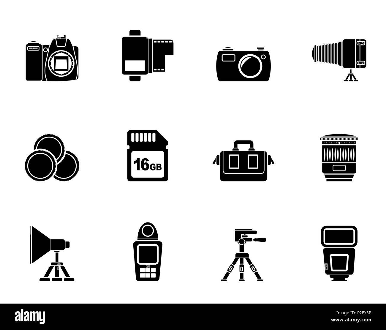 Photo exposure meter Stock Vector Images - Alamy