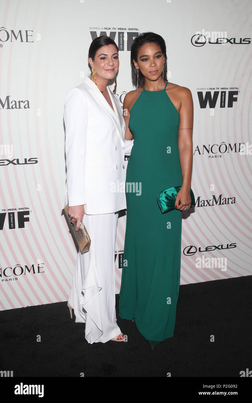 Beverly Hills, Ca. 13th June, 2018. Maria Giulia Maramotti, Alexandra ...