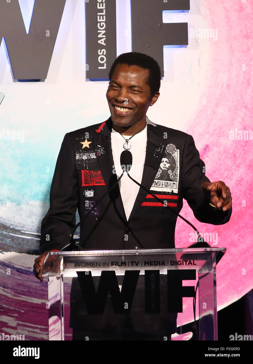 Beverly Hills, Ca. 13th June, 2018. Isaach de Bankole, at the Women In ...