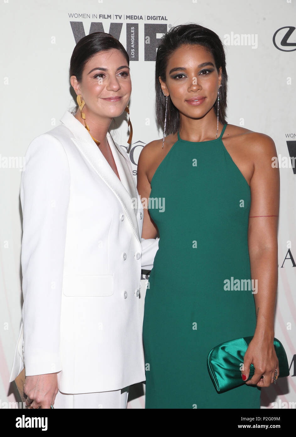 Beverly Hills, Ca. 13th June, 2018. Maria Giulia Maramotti, Alexandra ...