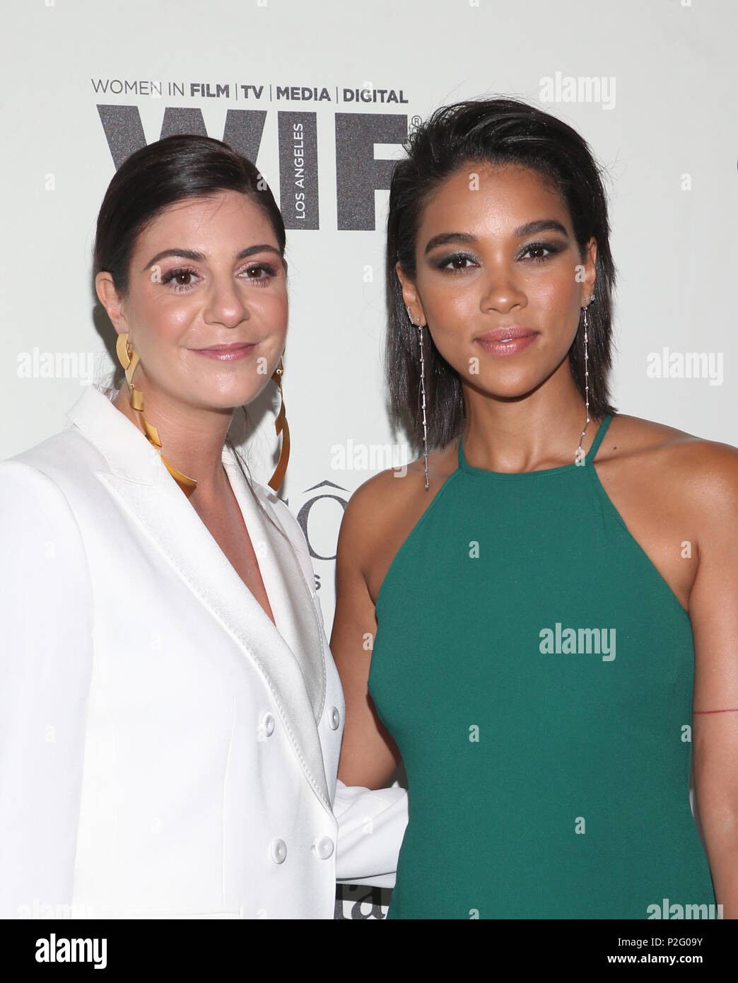 Beverly Hills, Ca. 13th June, 2018. Maria Giulia Maramotti, Alexandra ...