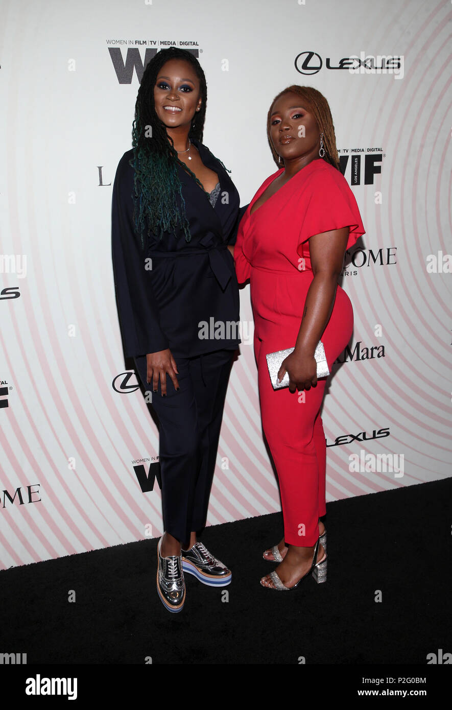 Beverly Hills, Ca. 13th June, 2018. Denisa " Denisia Andrews " Andrews ...