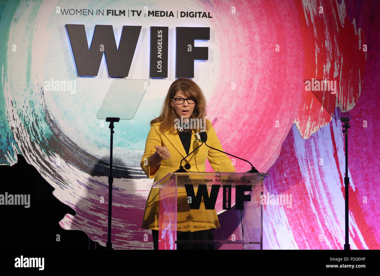 Beverly Hills, Ca. 13th June, 2018. Dr. Stacy L. Smith, at the Women In ...