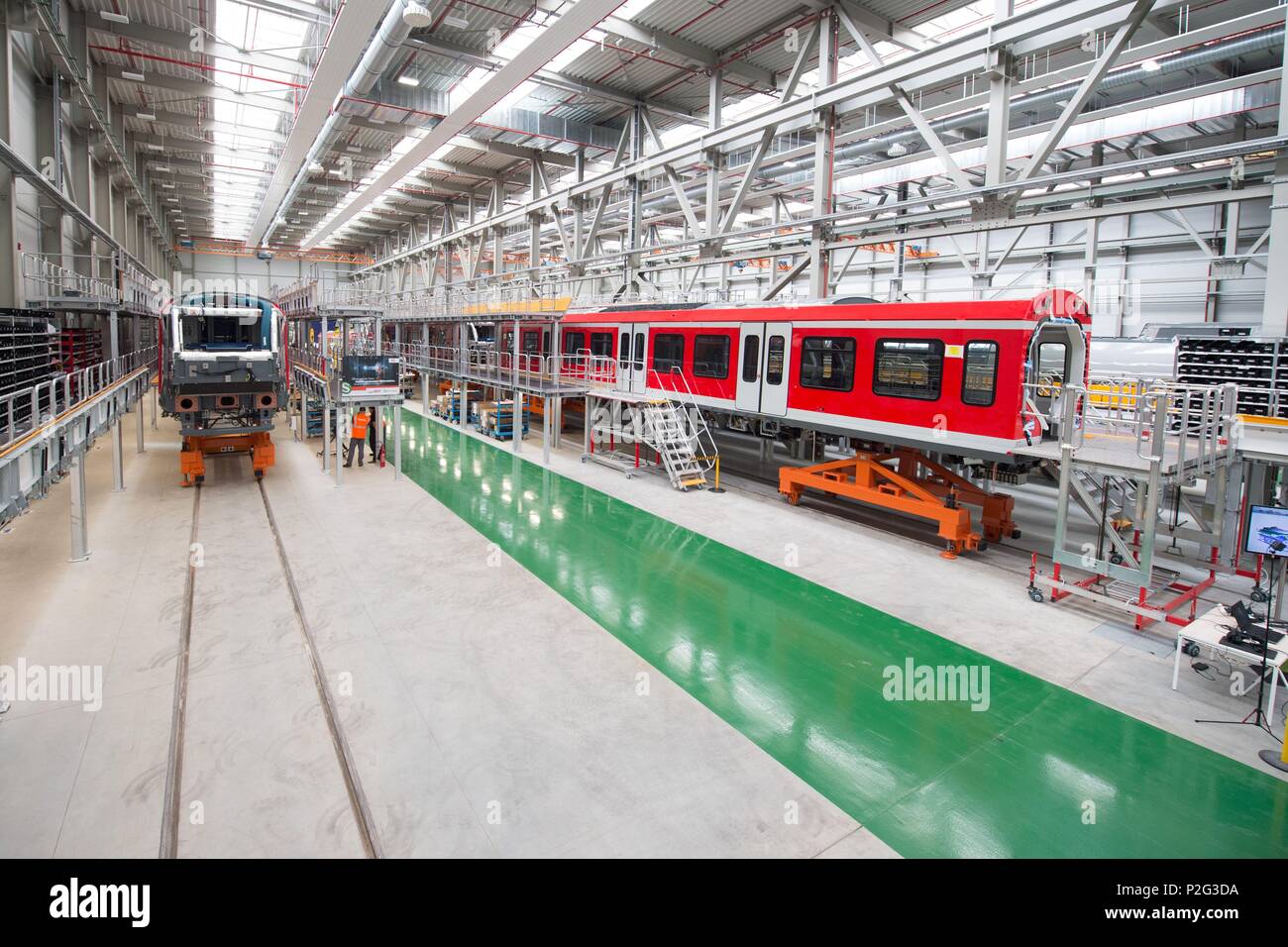 Railways production hall hi-res stock photography and images - Alamy