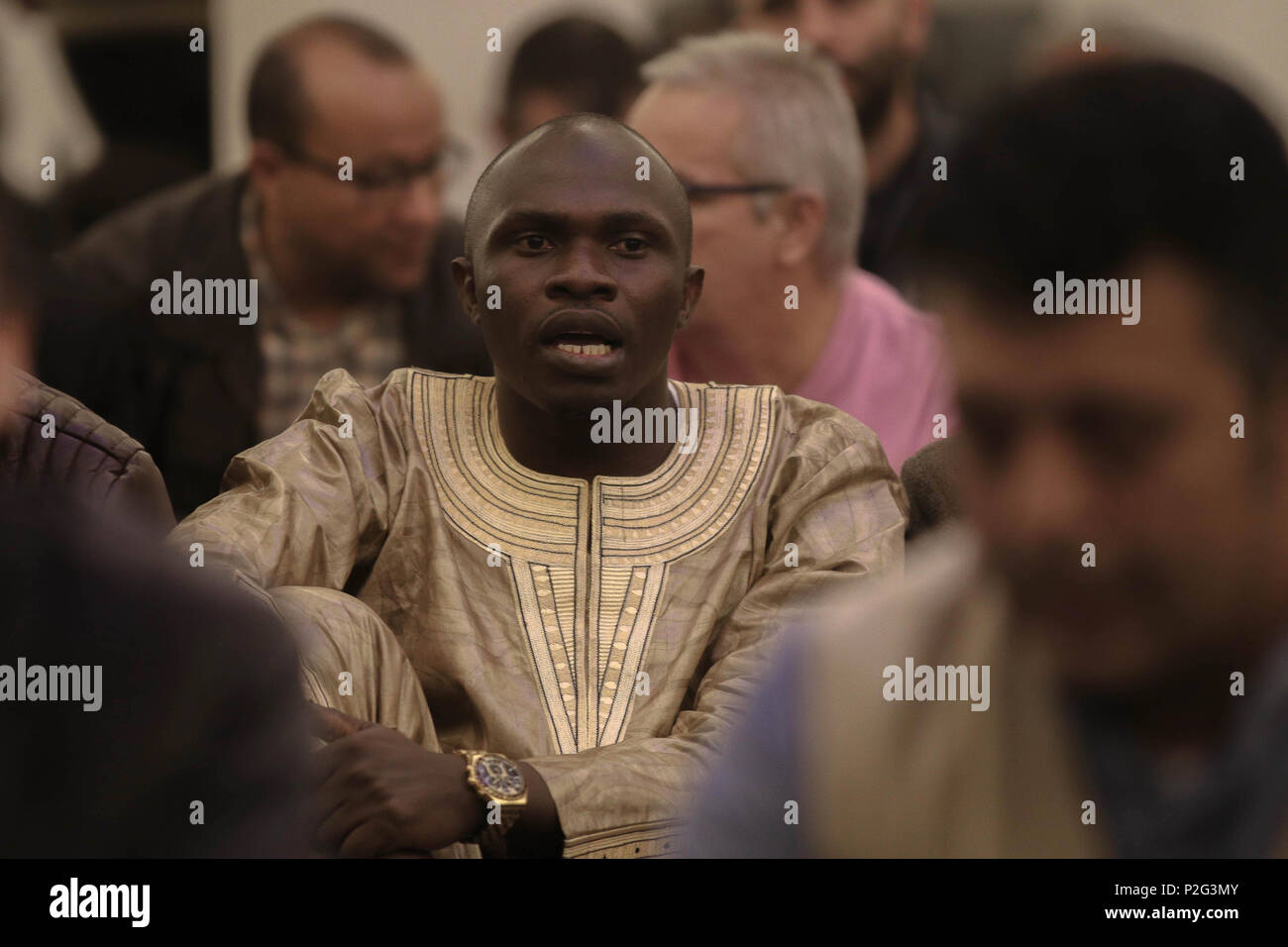 Sao Paulo, Brazil. 15th June, 2018. Muslims celebrate the beginning of ...
