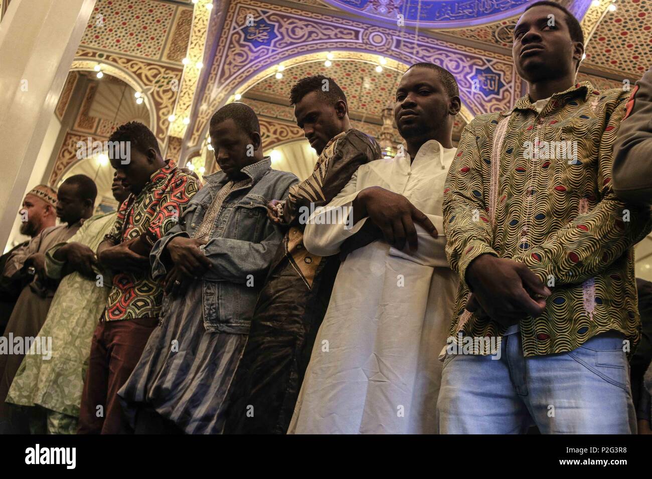 Sao Paulo, Brazil. 15th June, 2018. Muslims celebrate the beginning of ...