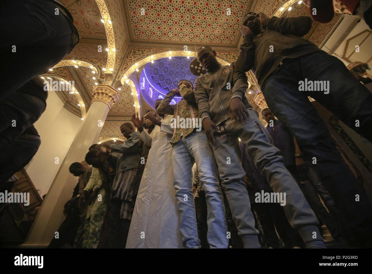 Sao Paulo, Brazil. 15th June, 2018. Muslims celebrate the beginning of ...