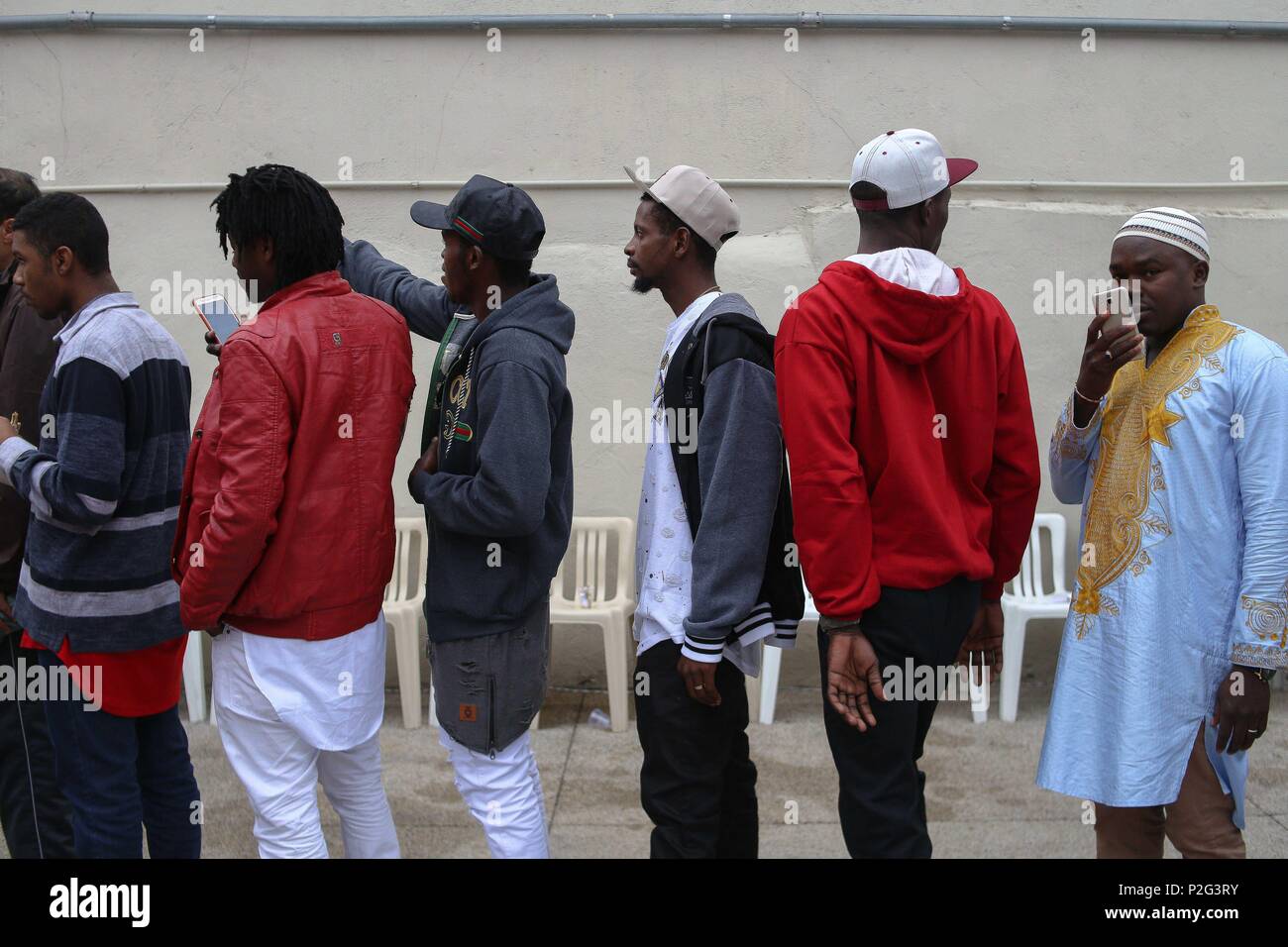 Sao Paulo, Brazil. 15th June, 2018. Muslims celebrate the beginning of ...