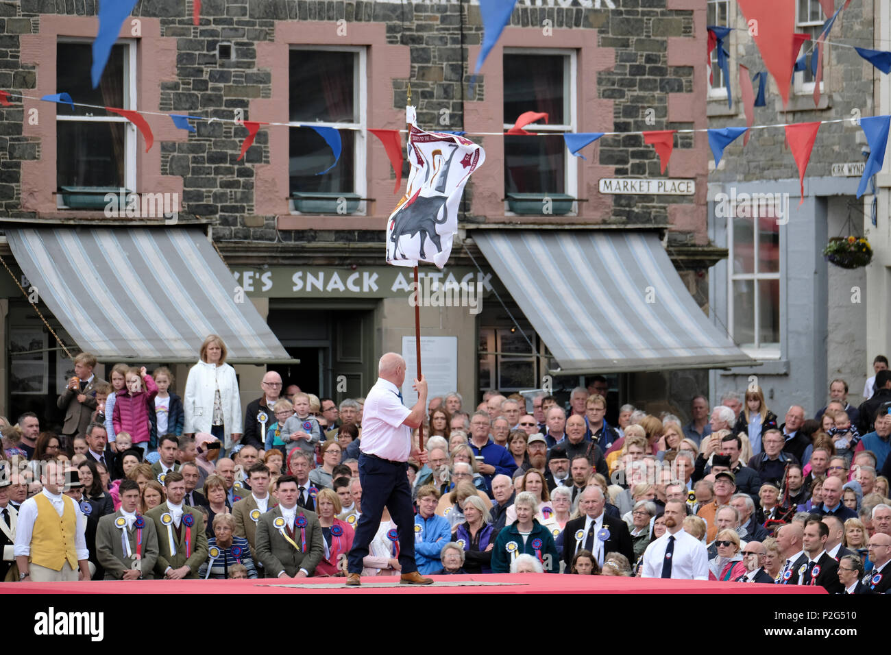 Casting Colours Selkirk Common Riding High Resolution Stock Photography ...