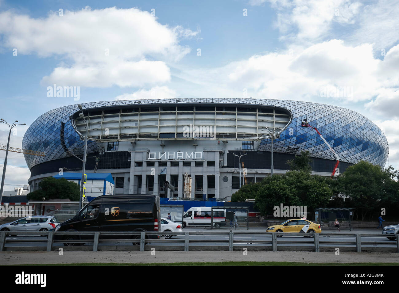 St Petersburg, Russia. 14th Jun, 2018. A general view of the under ...
