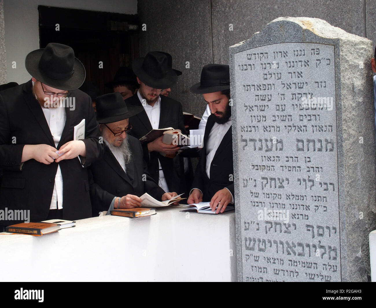Rabbi menachem mendel schneerson hi-res stock photography and images ...