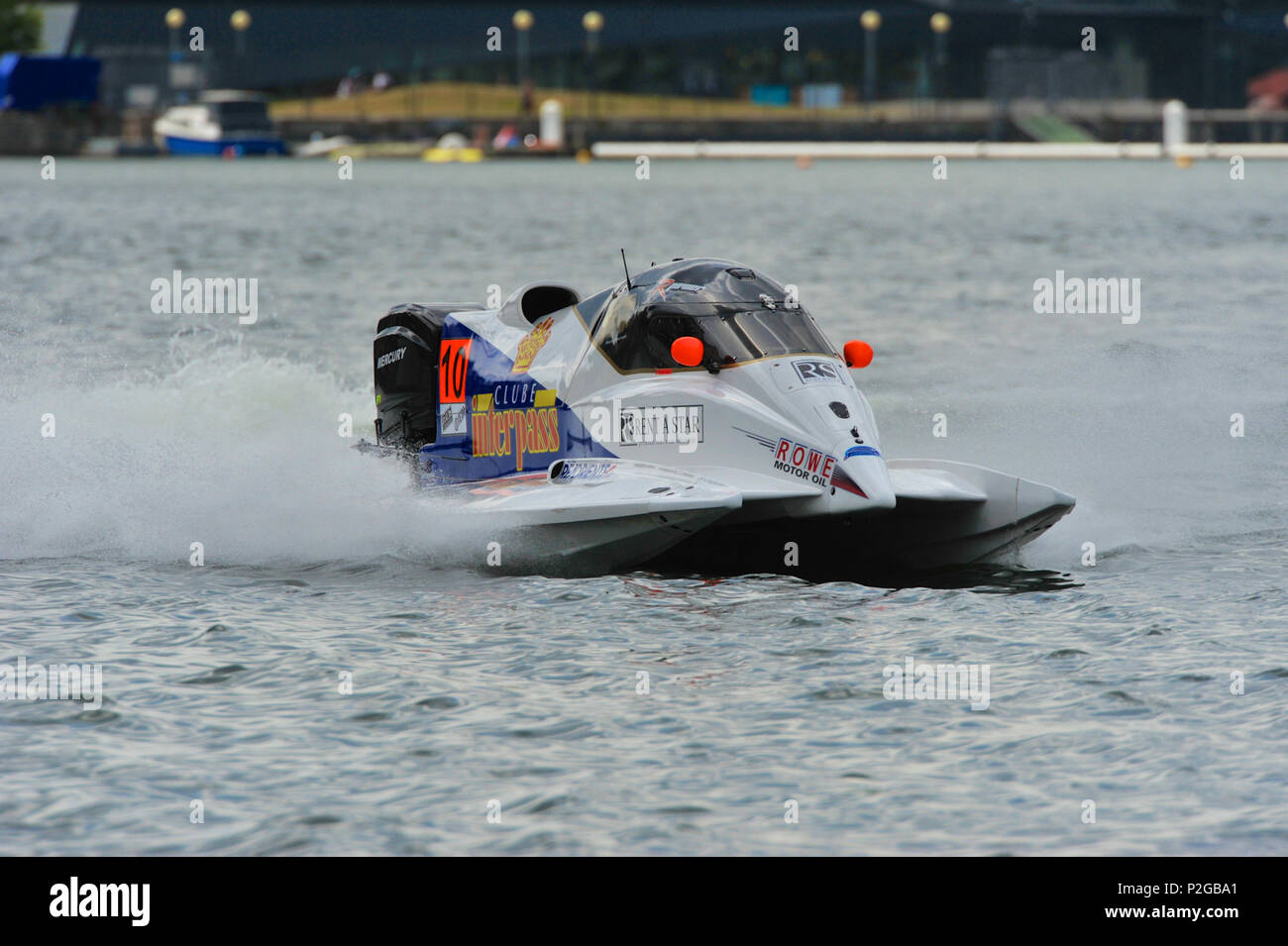 London, UK. 15th Jun, 2018. Duarte Benavente (POR, F1 Atlantic) racing ...