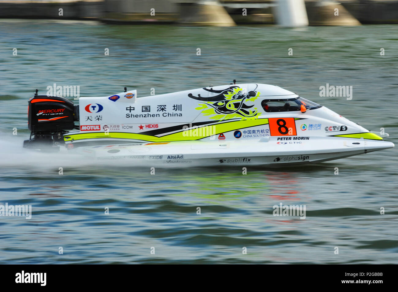 London, UK. 15th Jun, 2018. Peter Morin (FRA, CTIC F1 Shenzhen China ...