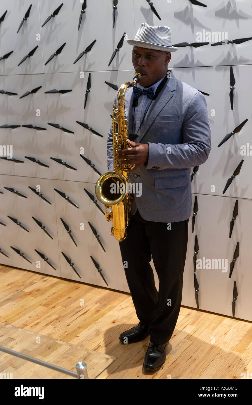 New York, USA - June 15, 2018: JD Allen performs at LoveSTone CD ...