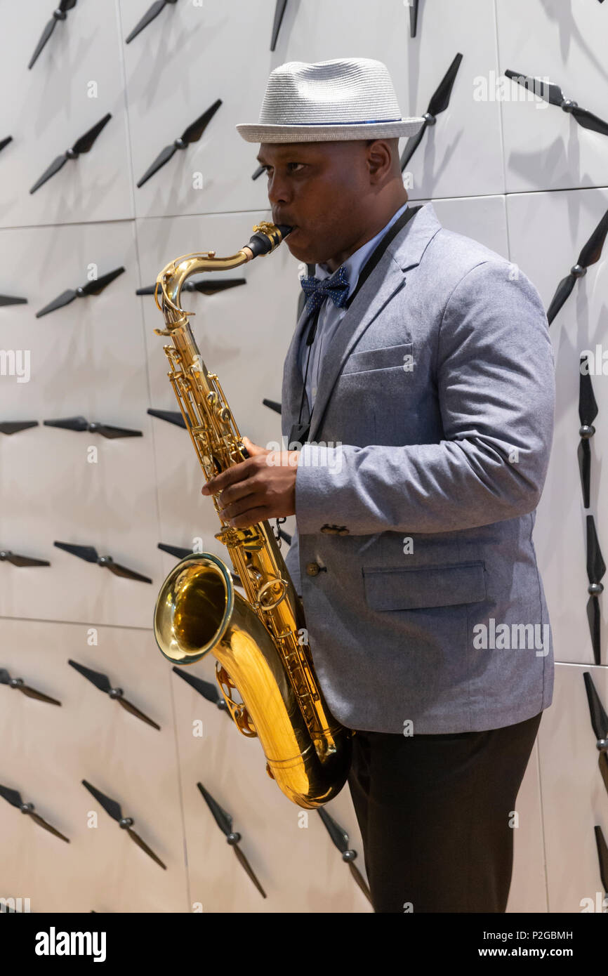 New York, USA - June 15, 2018: JD Allen performs at LoveSTone CD ...
