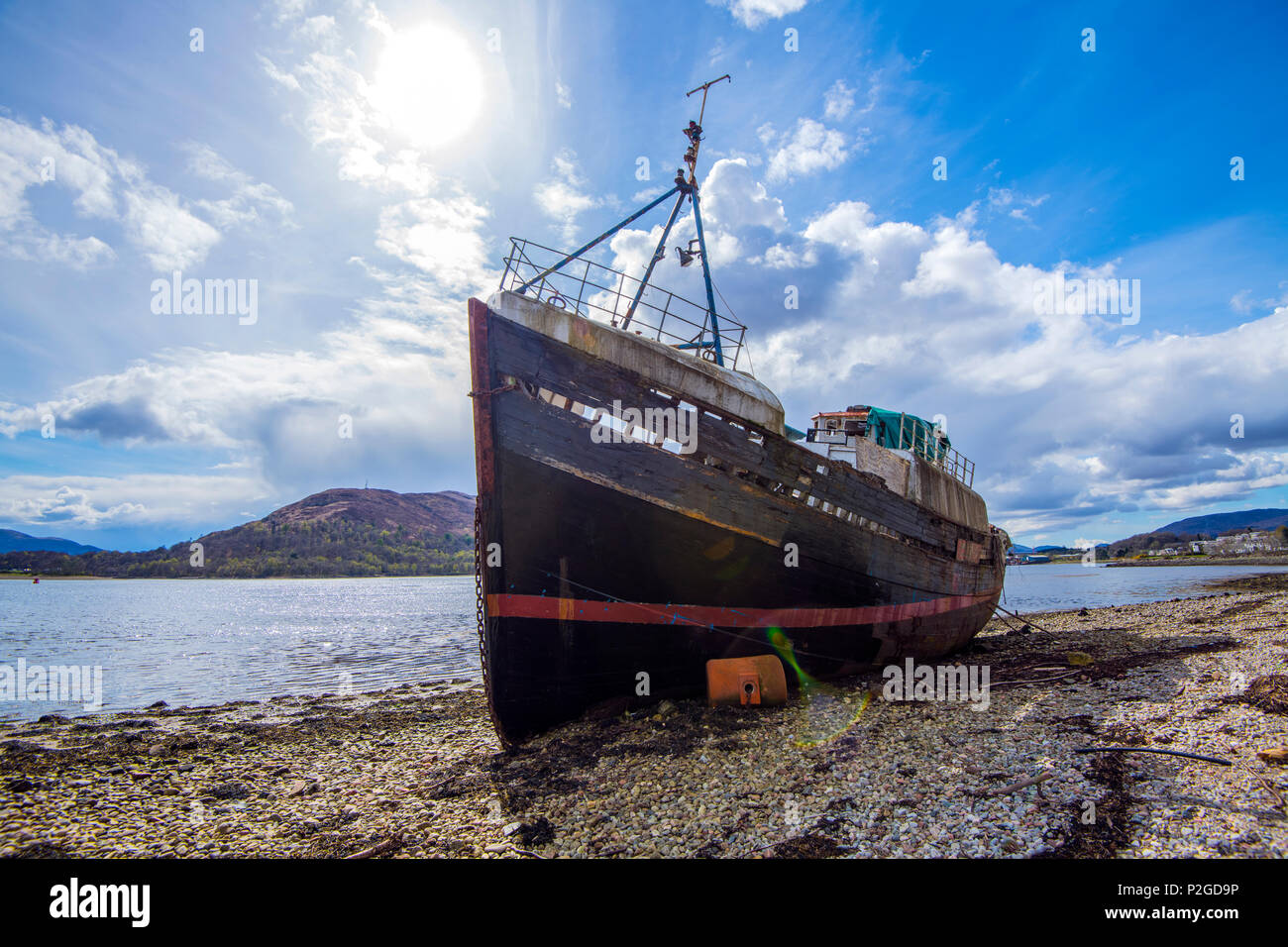 Corpach ship wreck hi-res stock photography and images - Alamy