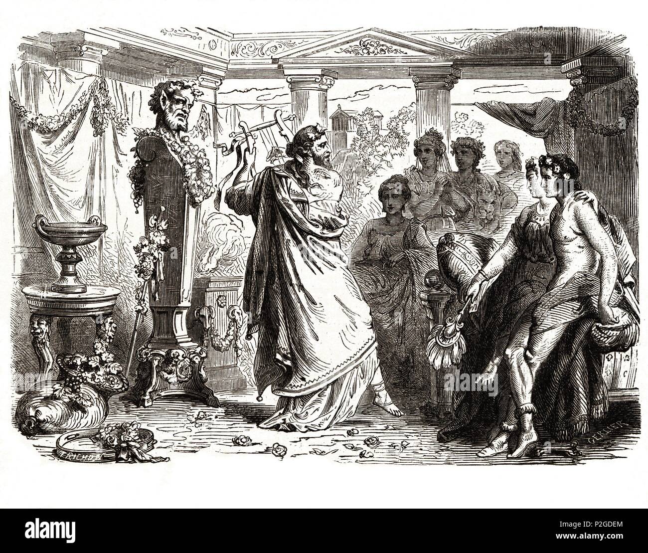 Anacreonte (Segunda mitad del siglo VI a.Jc). Poeta lírico griego ...