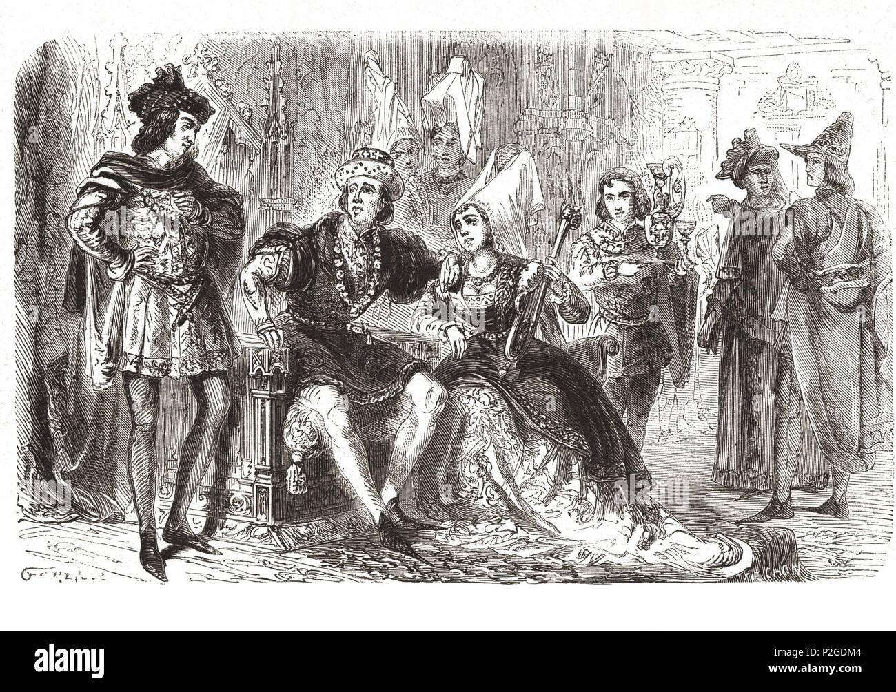 Rey charles vii de francia hi-res stock photography and images - Alamy