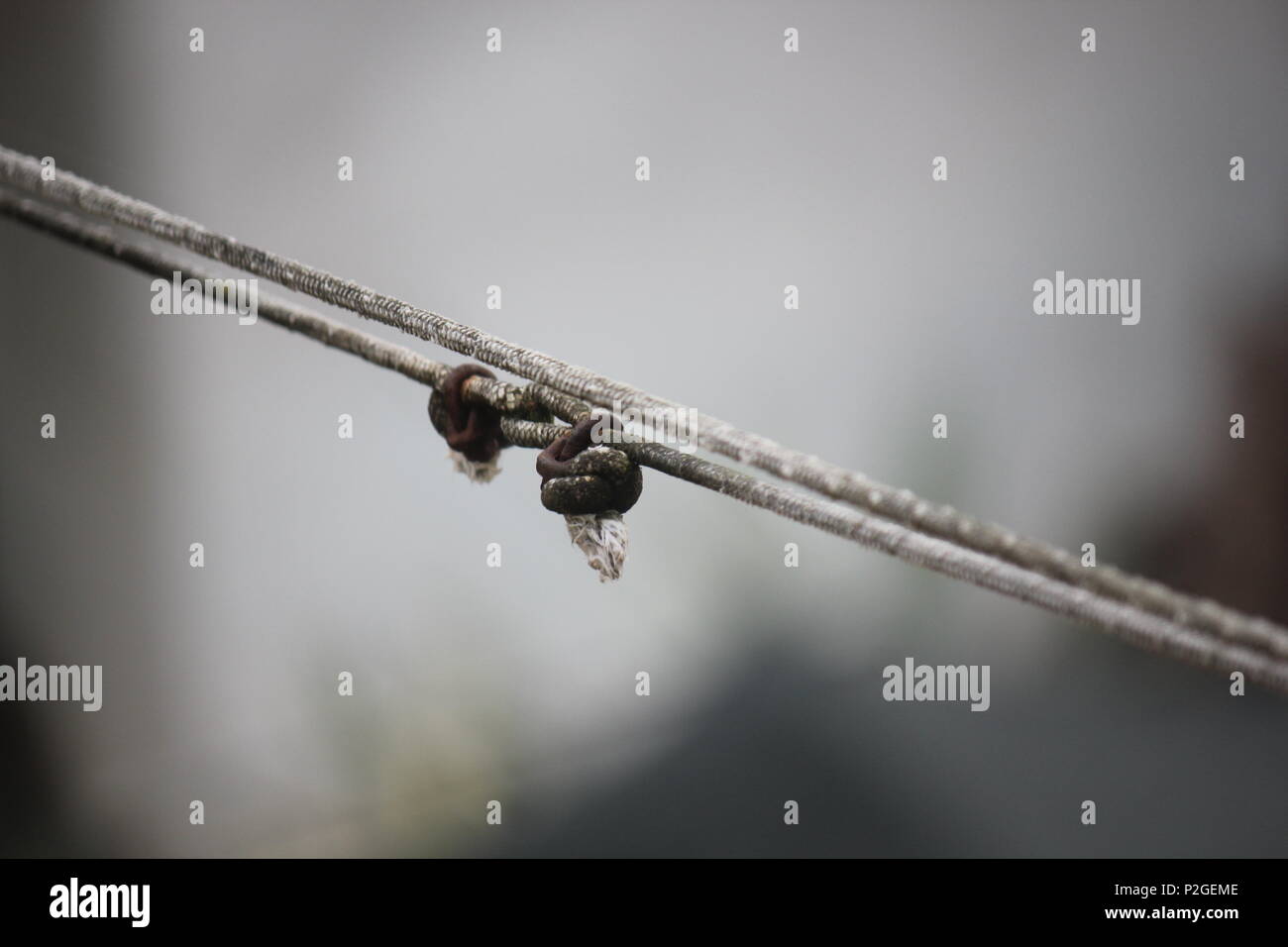 Old clothesline pole hi-res stock photography and images - Alamy
