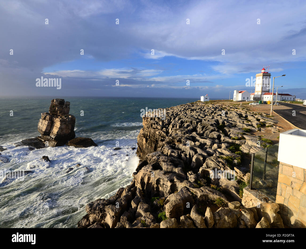 Lighthouse Cabo Carvoeiro High Resolution Stock Photography and Images ...