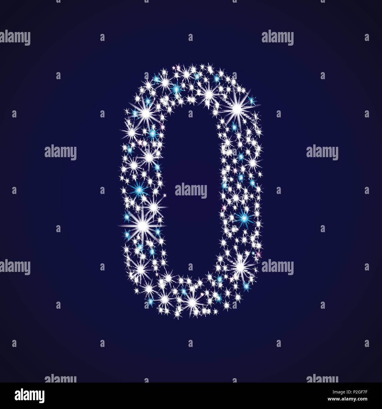Numeral zero Stock Vector Images - Alamy