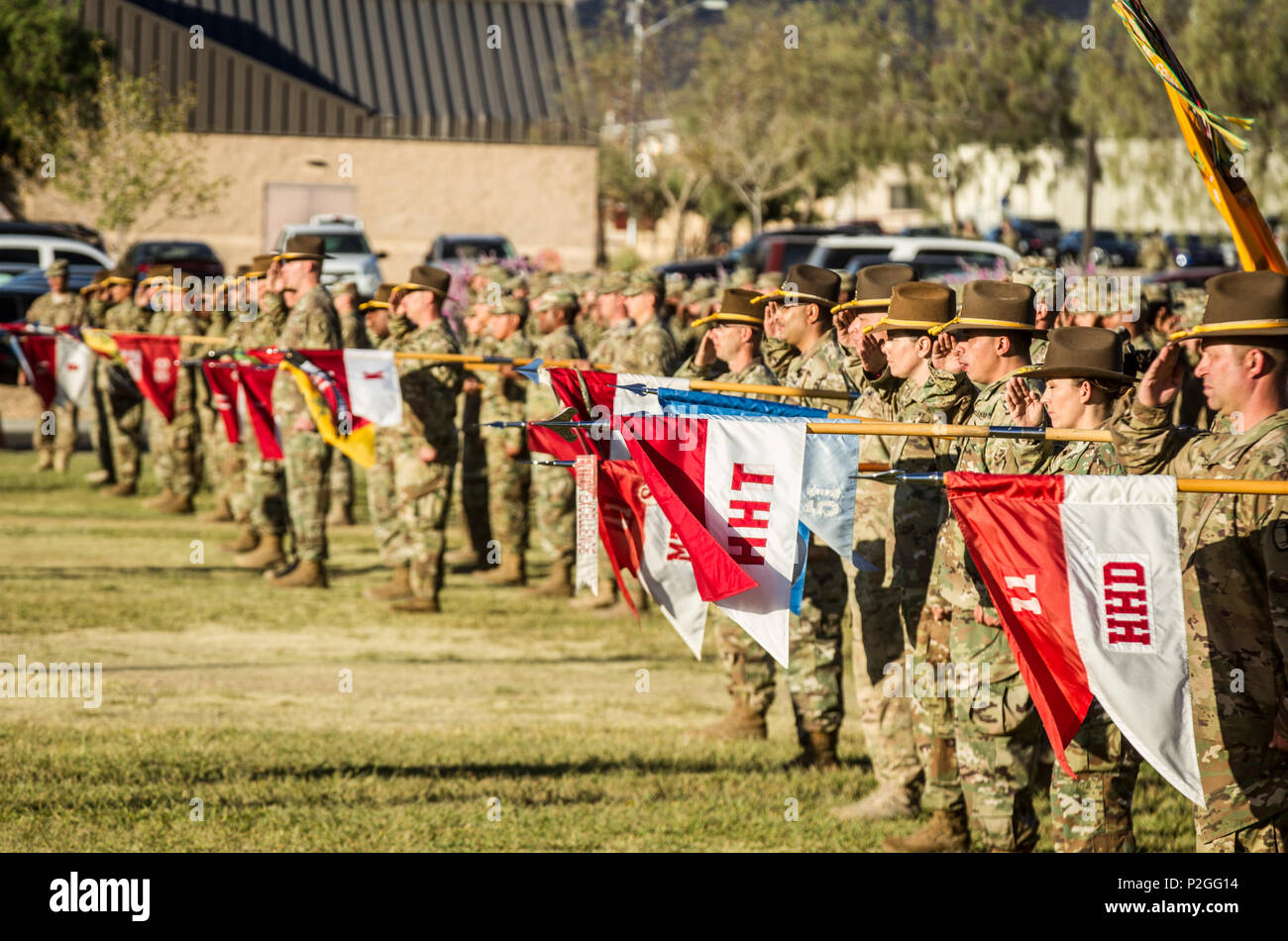 FORT IRWIN, Calif. – 11th Armored Cavalry Regiment troop leaders and ...