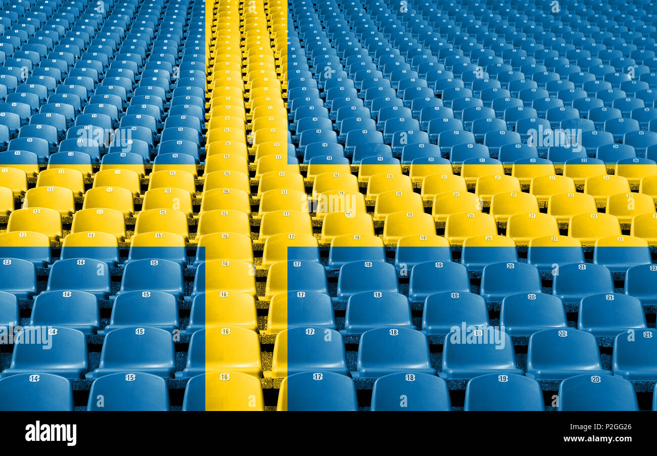 Football sweden flag hi-res stock photography and images - Alamy