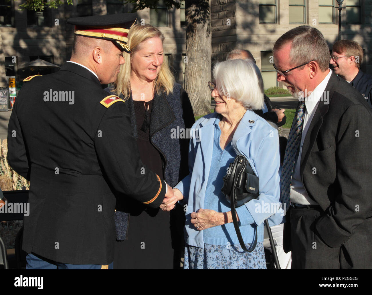 During a flagging ceremony for POW/MIA Day held at Salt Lake City, Utah ...