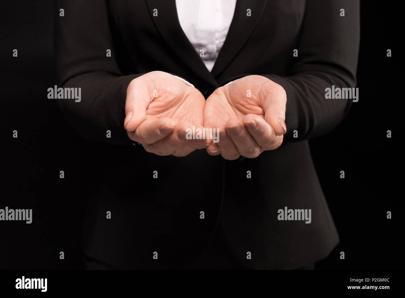 Hands cupped together hi-res stock photography and images - Alamy