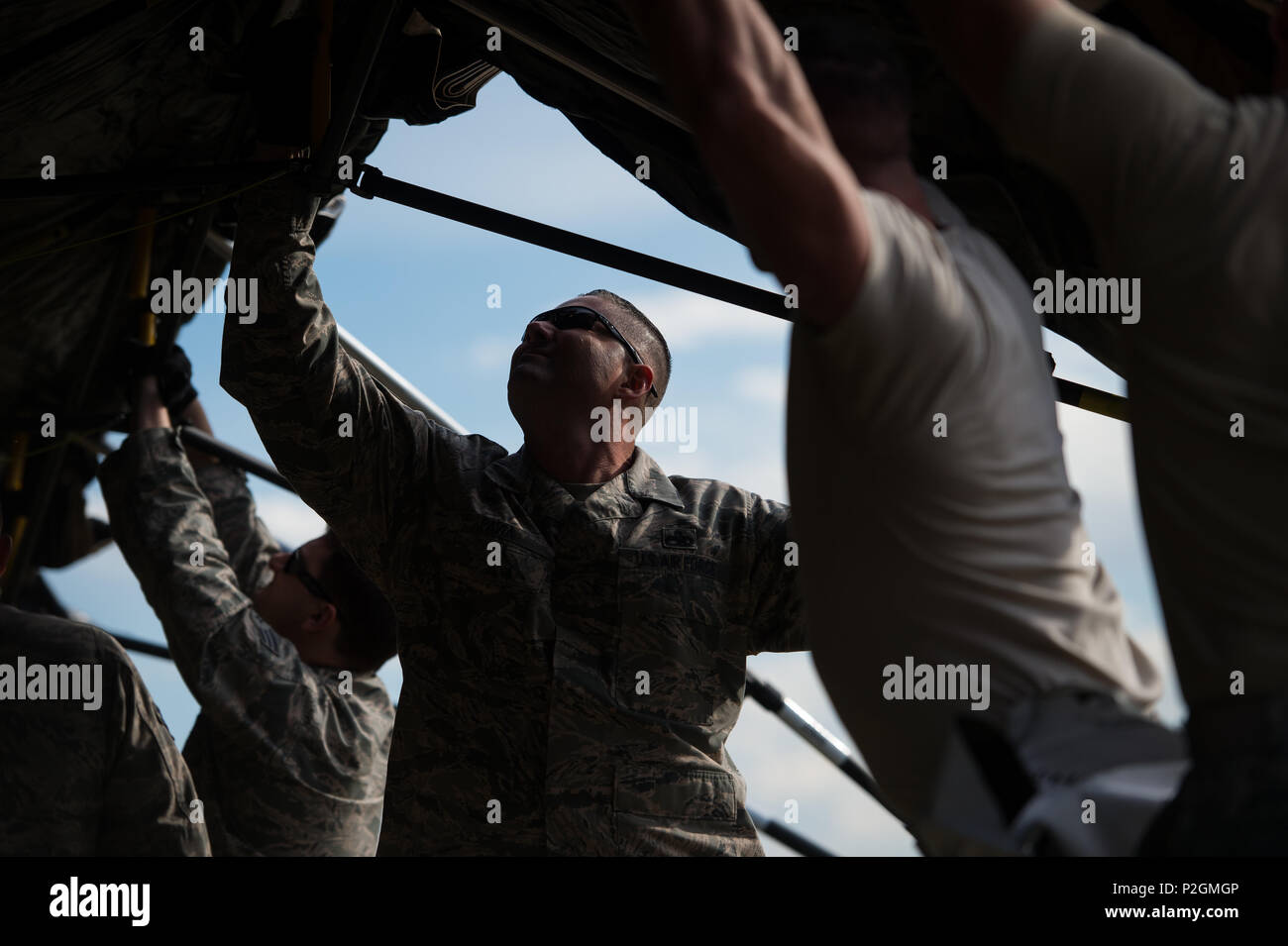 U.S. Air Force Master Sgt. Christopher Pavia,921st Contingency Response Squadron Maintenance ...