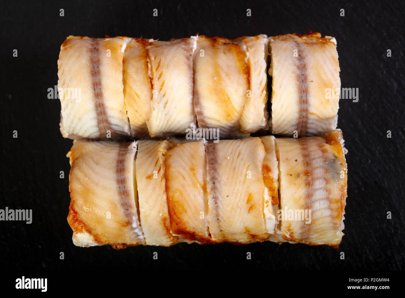 Tradittional Japan Eel roll Stock Photo - Alamy