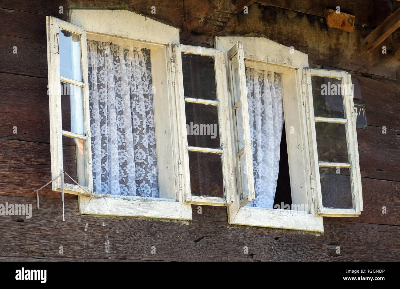 Village windows architecture hi-res stock photography and images - Alamy
