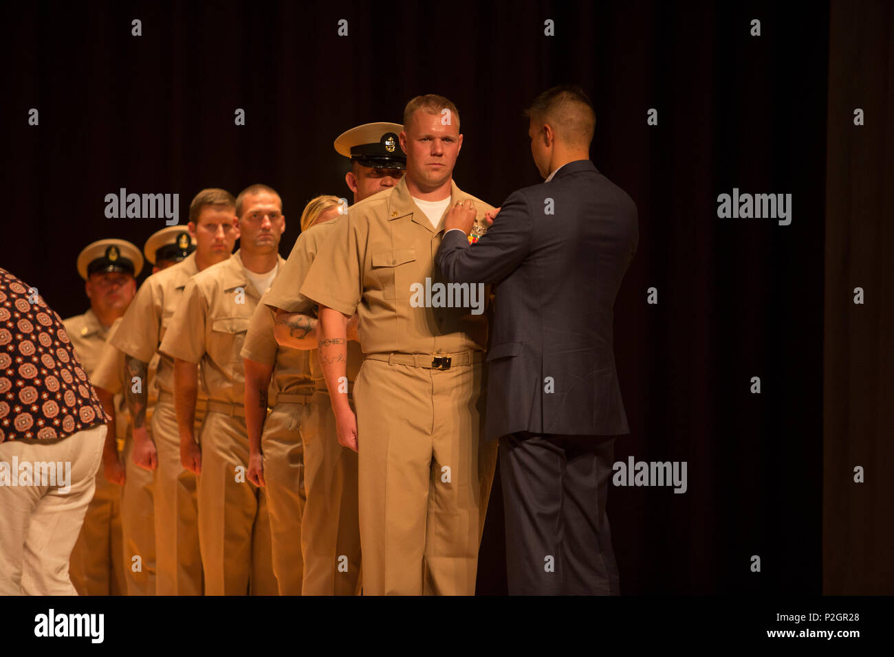 Combat camera chief pinning ceremony hi-res stock photography and ...