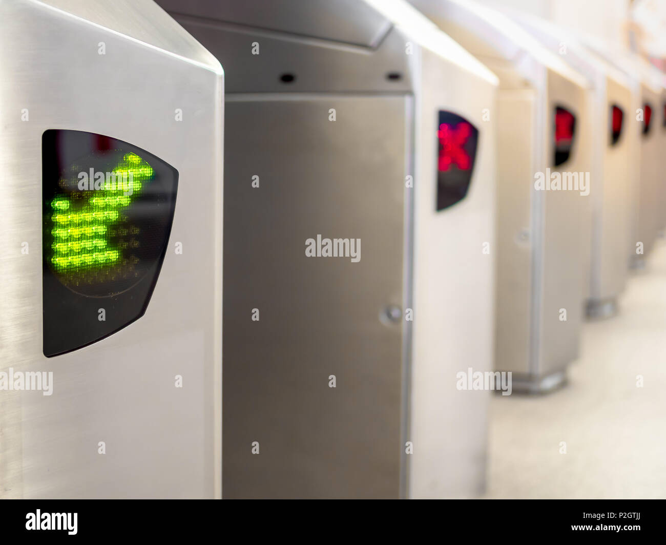 Electronic ticket gate hi-res stock photography and images - Alamy