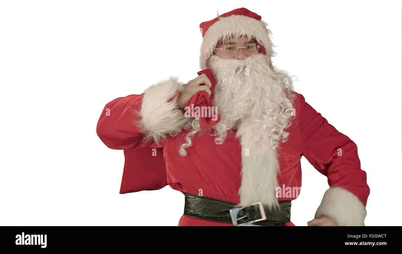 Real santa claus carrying presents hi-res stock photography and images ...