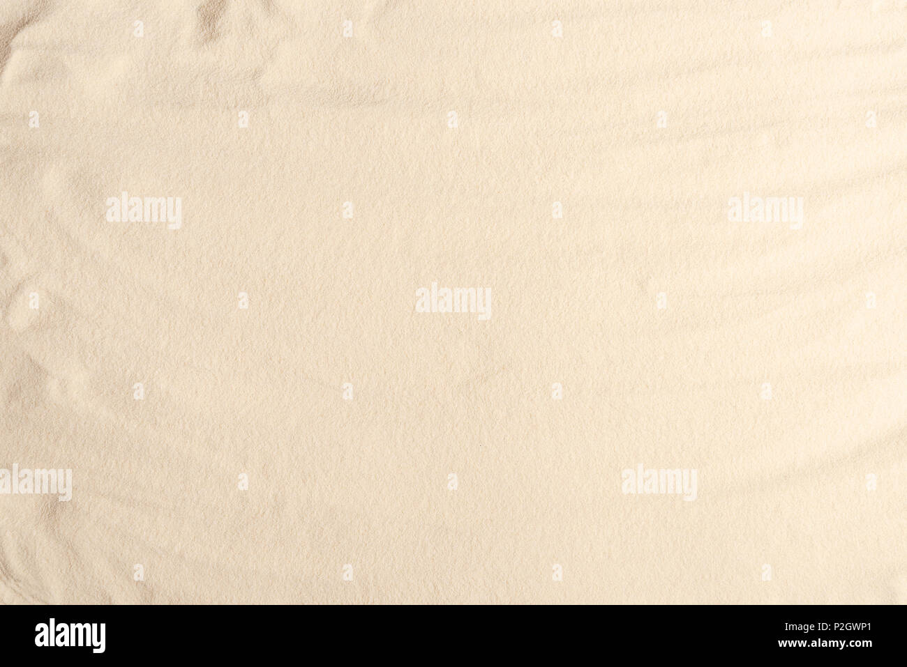 Travel template with smooth sandy beach Stock Photo - Alamy
