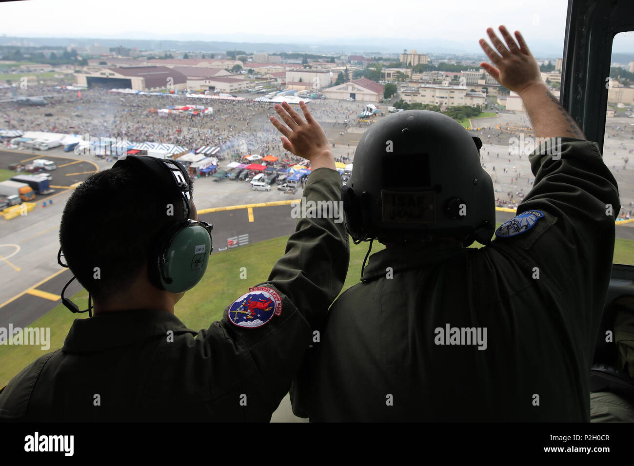 1st Lt. Kaleb Young, 459th Airlift Squadron UH-1N Iroquois pilot, and ...