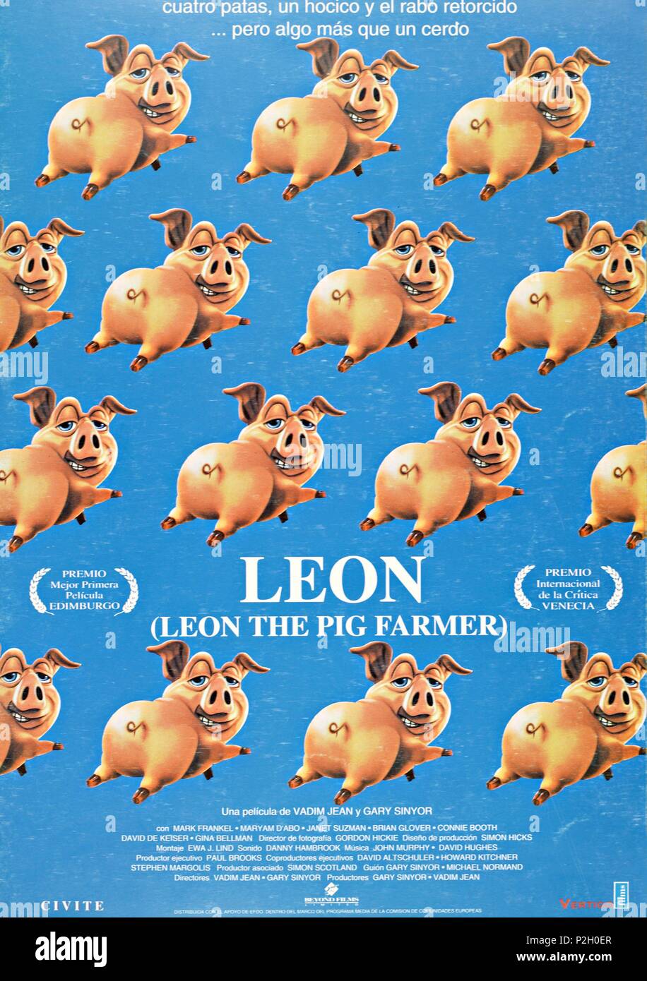 Original Film Title: LEON THE PIG FARMER. English Title: LEON THE PIG ...