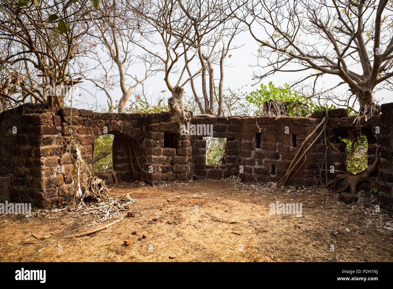 Redi fort in north GOA Stock Photo - Alamy