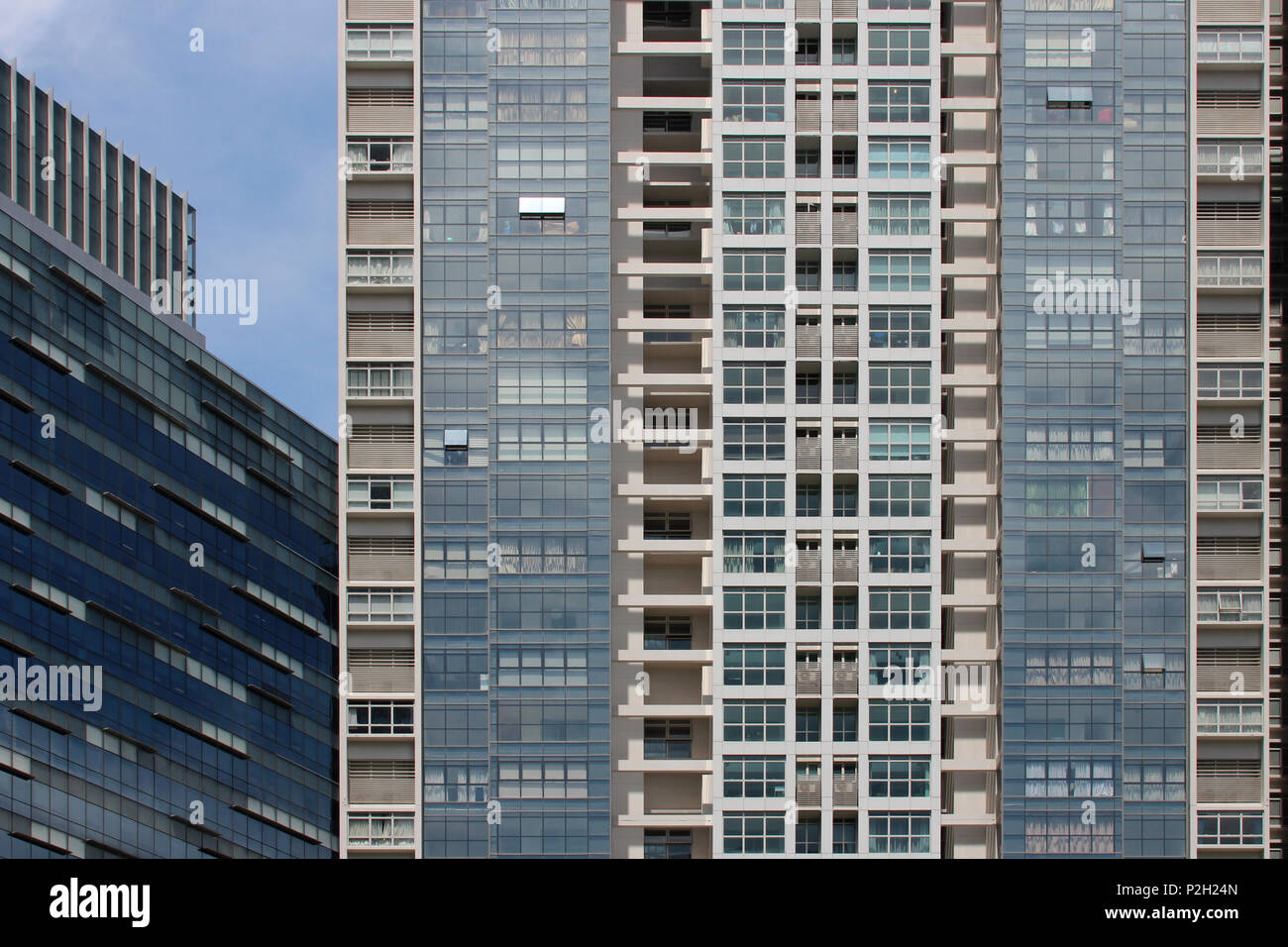 Modern buildings on Choon Guan Street (Singapore Stock Photo - Alamy