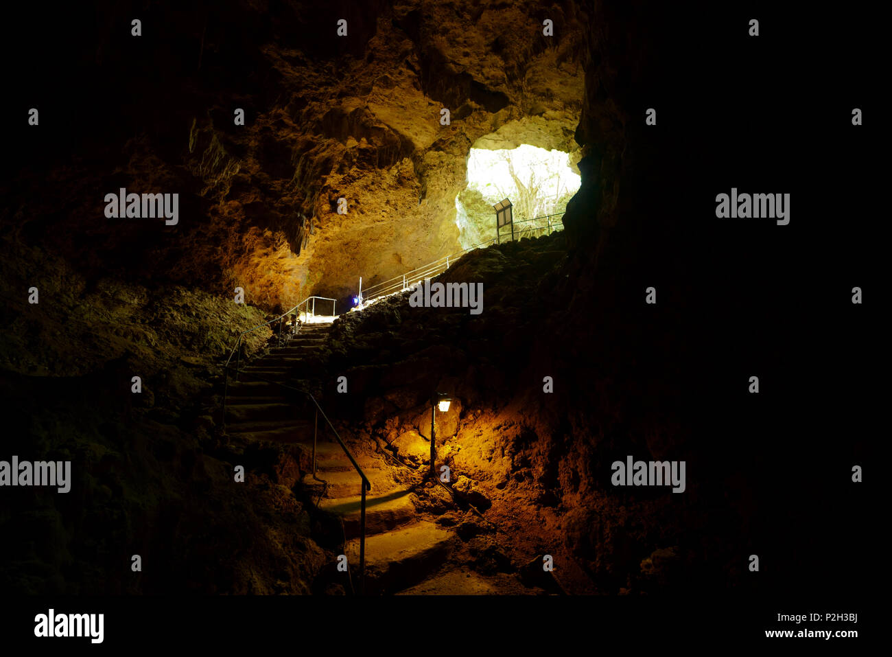 Limestone Cave in Ishigaki Island, Okinawa Prefecture, Japan Stock ...