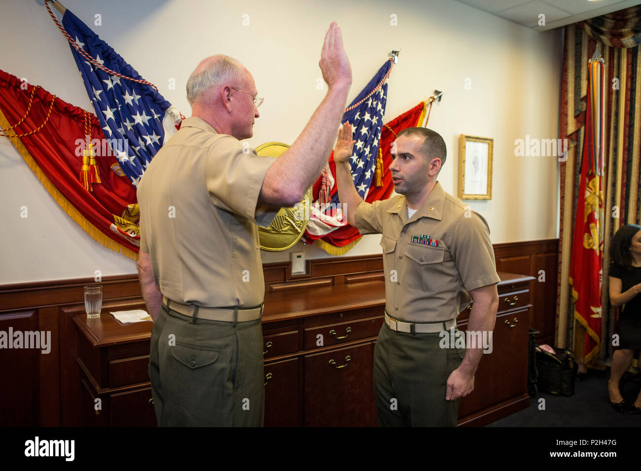 U.S. Marine Corps Maj. James E. D’Irti Jr., appropriations liaison ...