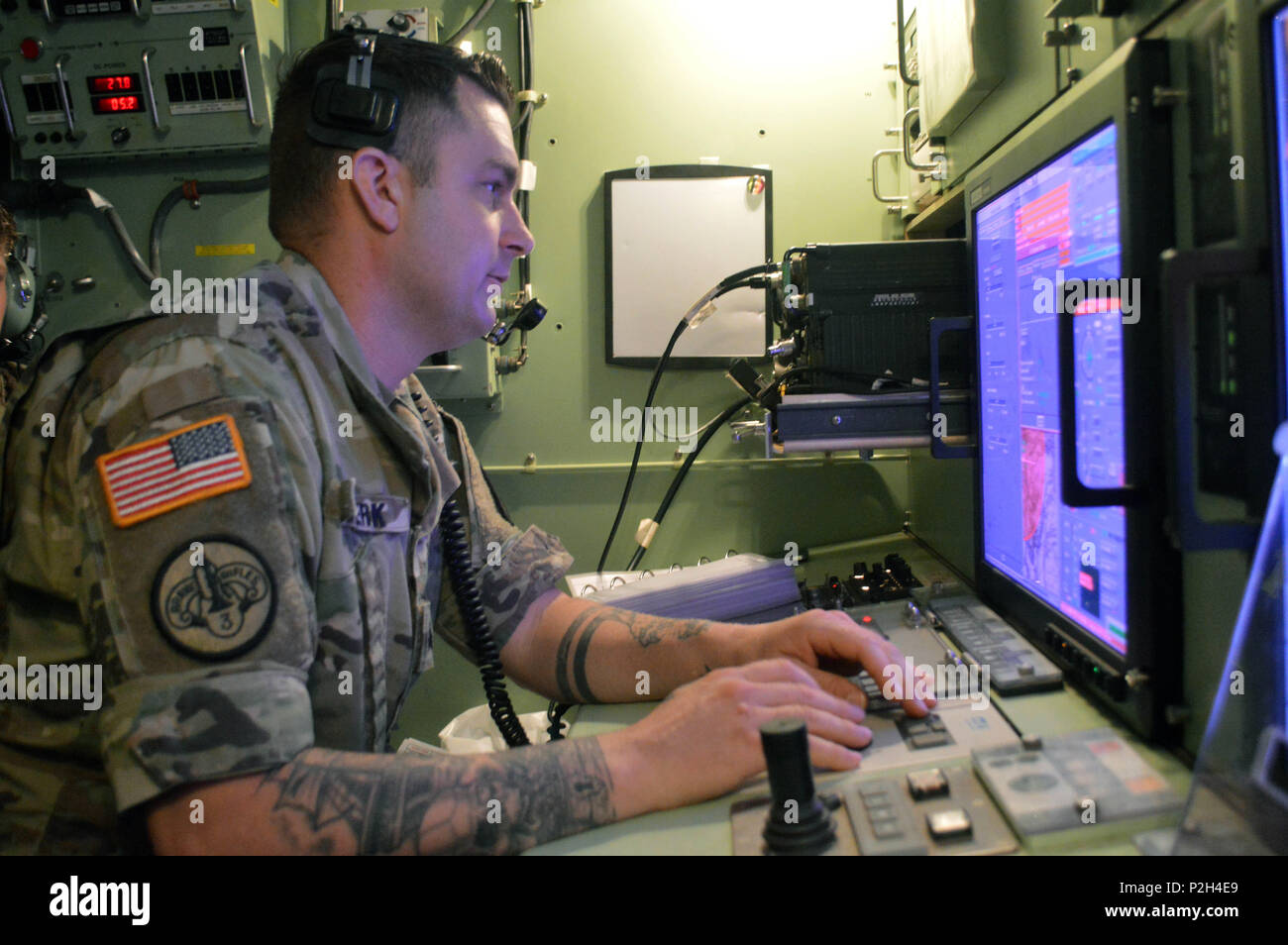 Sgt. Kenneth Vierk, unmanned aircraft systems operator, Co. D, 29th ...